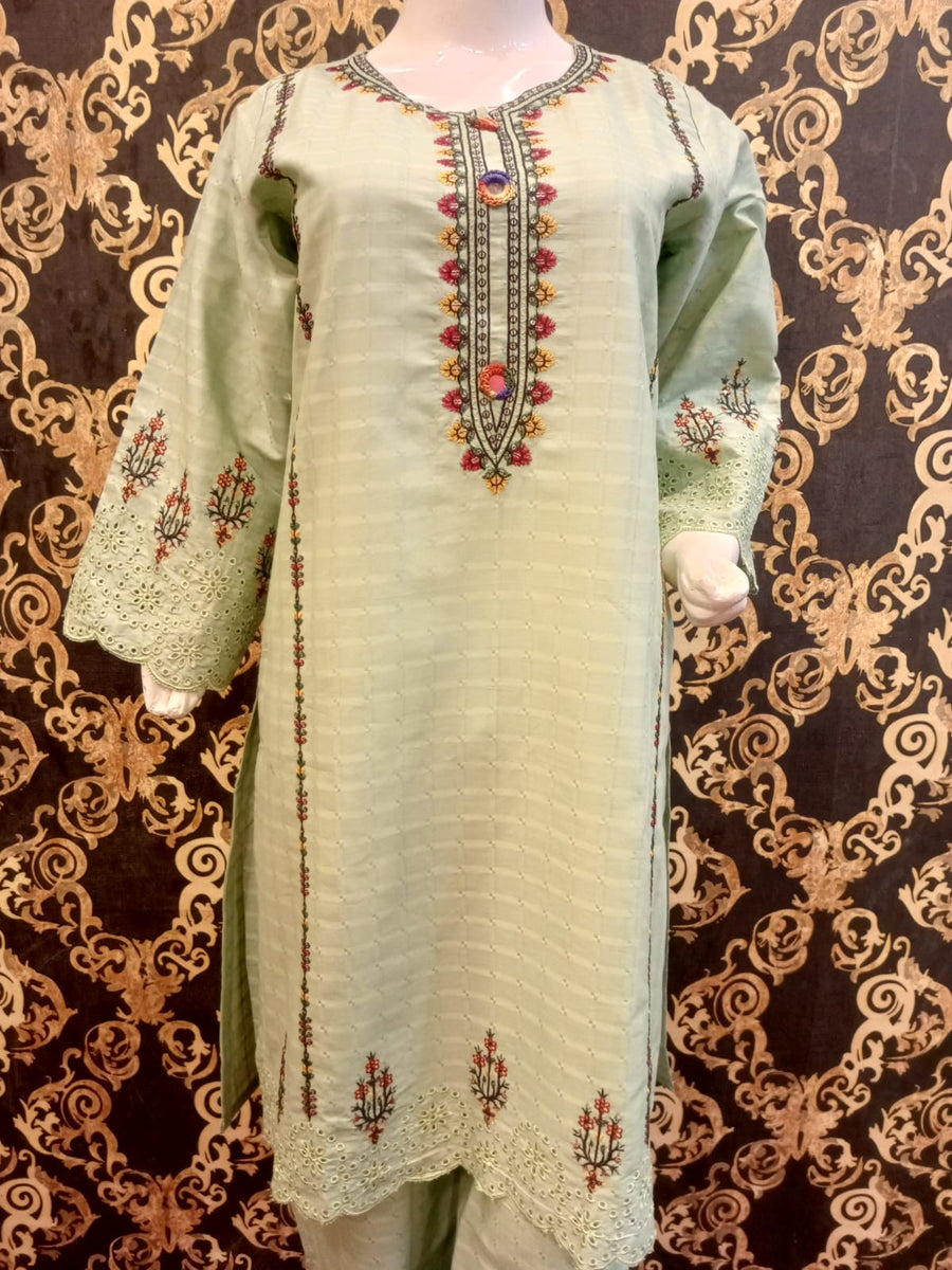 Abeeha embroidery 2 pc – Abeeha Collection