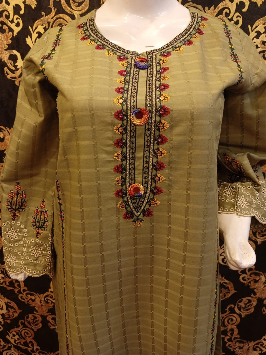 Abeeha embroidery 2 pc – Abeeha Collection